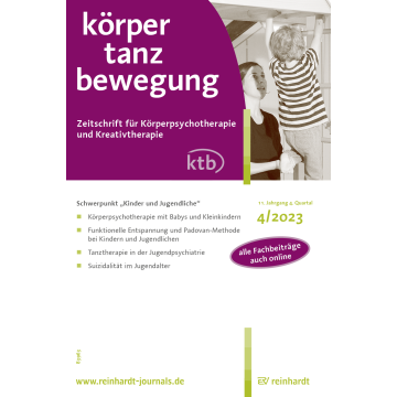 Artikel zum Download - körper – tanz – bewegung - Zeitschriften