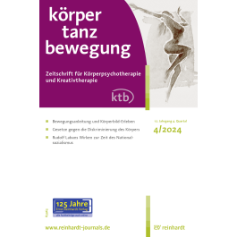 Heft: körper - tanz - bewegung 4/2024